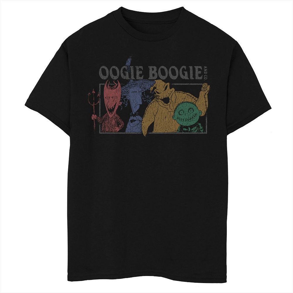 Disney's The Nightmare Before Christmas Boys Oogie Boogie's Team Tee