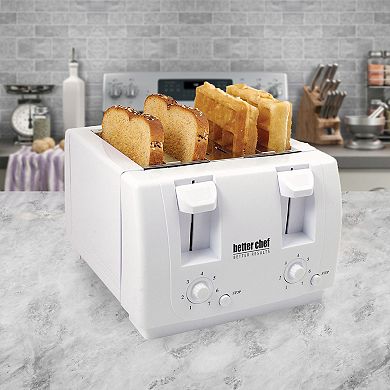 Better Chef 4 Slice Dual-Control Toaster