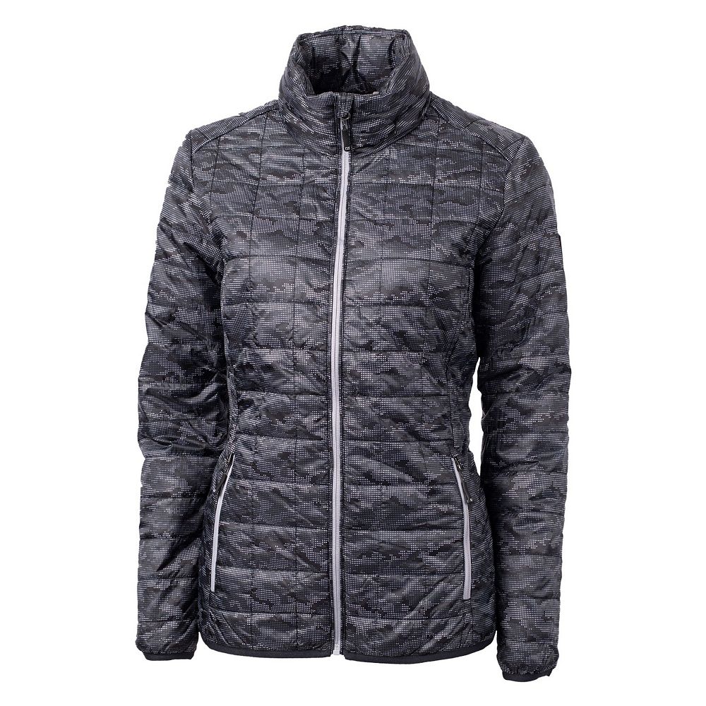 Cutter & Buck Rainier PrimaLoft® Womens Eco Insulated Full Zip Printed ...