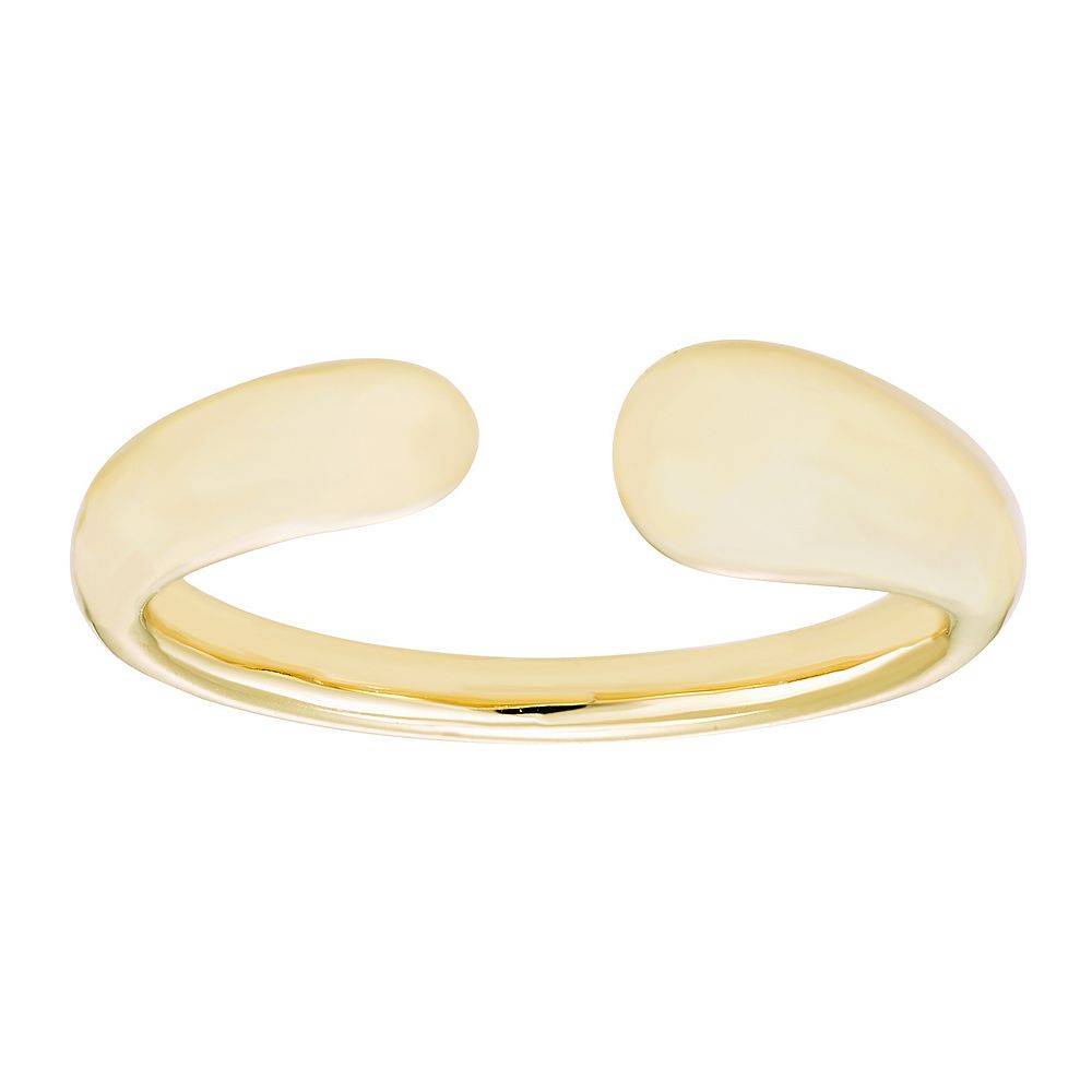 Boston Bay Diamonds 14k Gold Over Silver Open Bubble Bold Ring