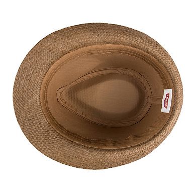 Men's Levi's® Signature Red Tab Denim Straw Fedora Hat