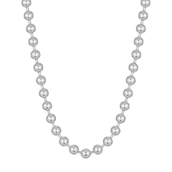 LYNX Stainless Steel Bead Chain Necklace