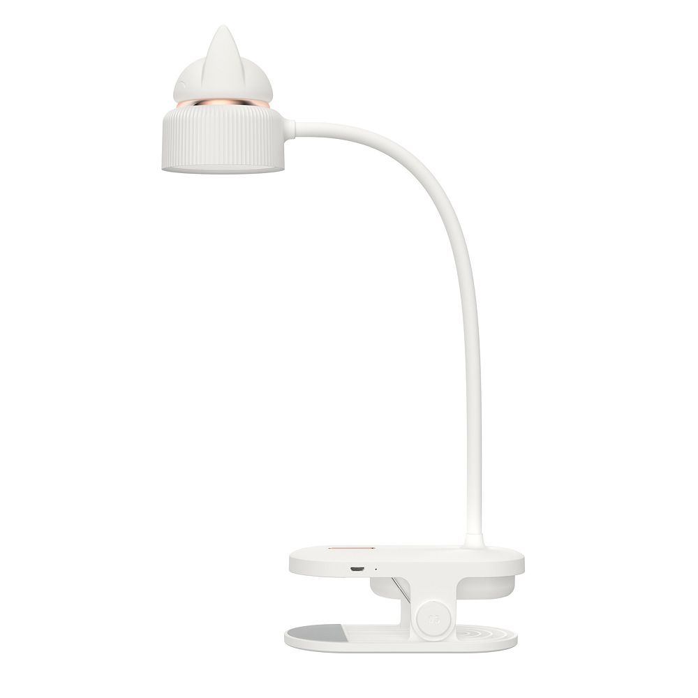 Multitasky Clampy Bendy Lamp Cream White