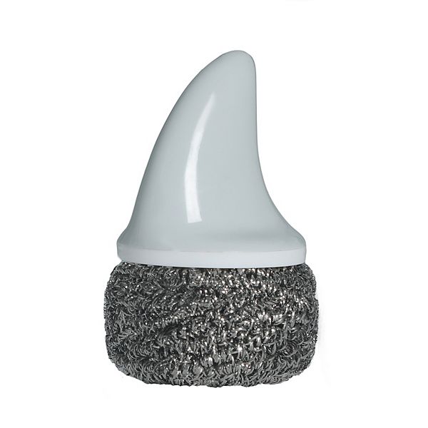 Cute Shark-Fin Pan Scrubber (with 4 scrub refills)