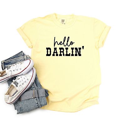 Hello Darlin' Garment Dyed Tees