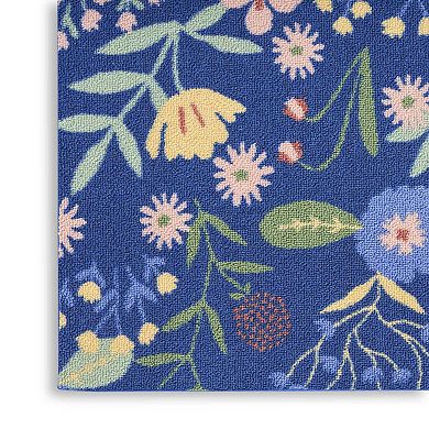 Celebrate Together™ Spring Navy Floral Accent Rug