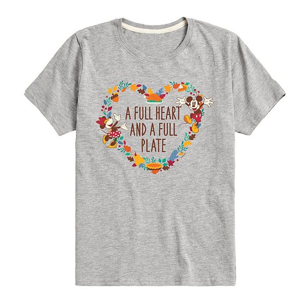 Disney's A Full Heart & A Full Plate Tee