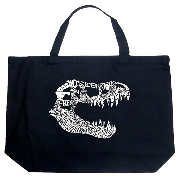 Large Word Art Tote Bag - TREX