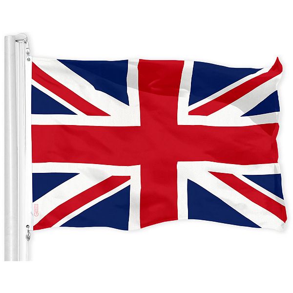 G128 UK 150D Printed Polyester Flag