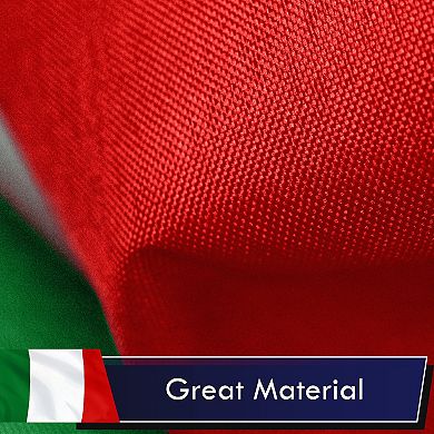 G128 2 Pack Italy 100D 3x5 Ft Printed Polyester Flags