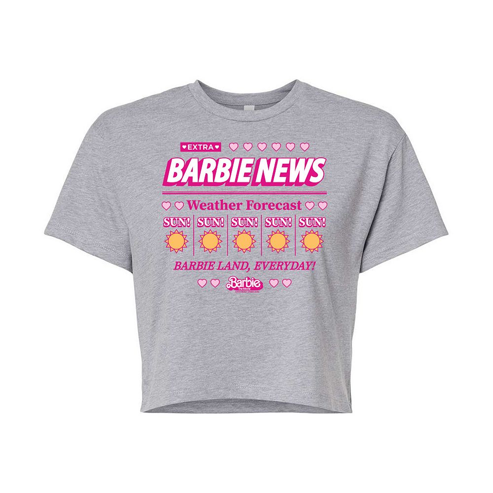 Juniors' Barbie: The Movie Weather Forecast Graphic Tee