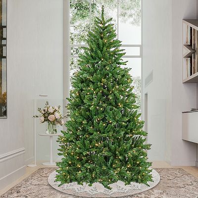 2 Foot Pre Lit Artificial Christmas Tree Gymax 2 FT Pre Lit Mini
