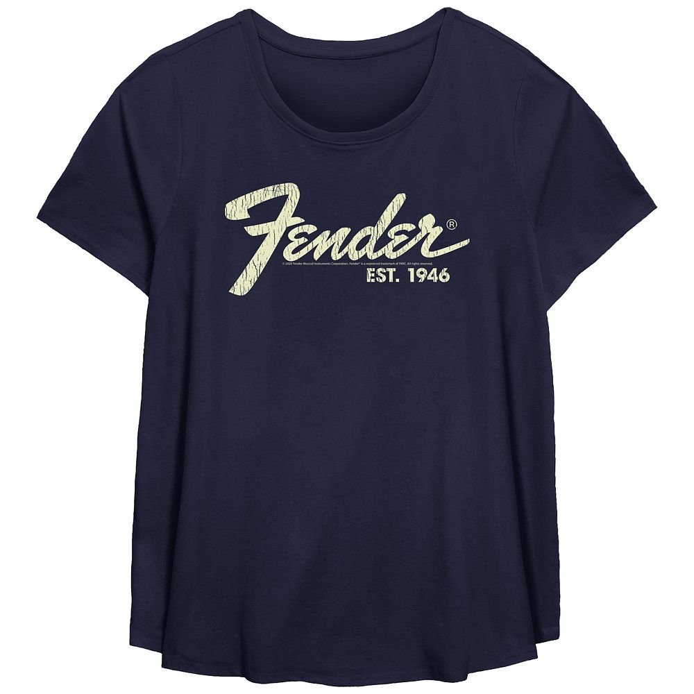 Plus Size Fender Classic Fender Est. 1946 Graphic Tee