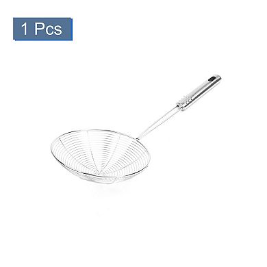 Kitchen Cookware 5.7" Diameter Net Colander Perforated Mesh Ladle 13.7 ...