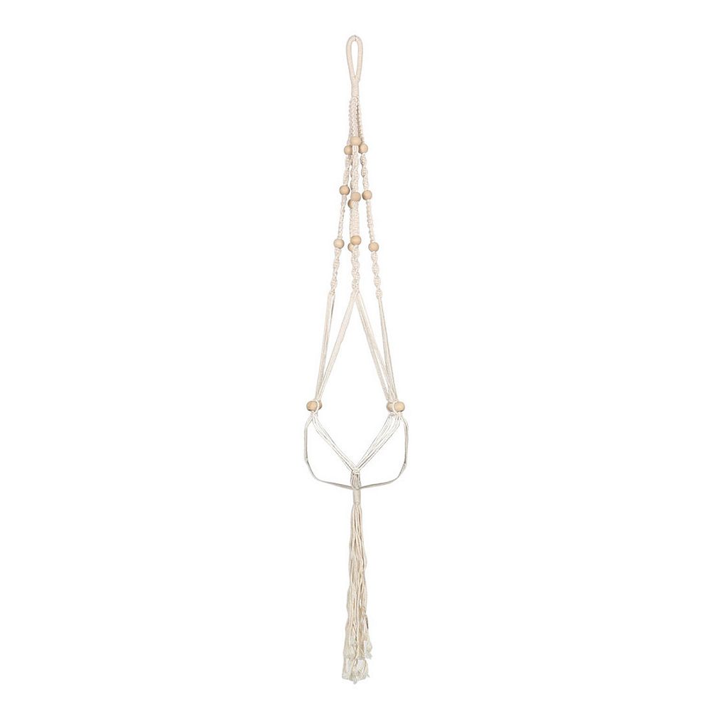 Macrame Plant Hanger Flower Pot Holder Hanging Cotton Rope 47.2 Inch Length