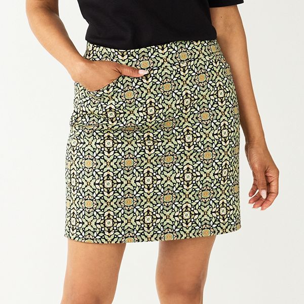 Womens Croft And Barrow® Effortless Stretch Skort