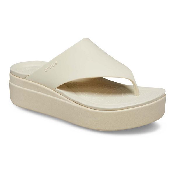 Crocs Women's Brooklyn Flip Low Wedge Sandals