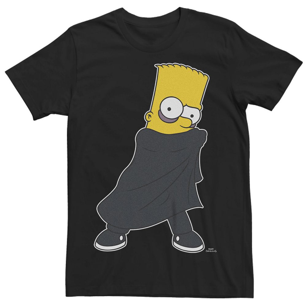 Men's The Simpsons Halloween Bart Vampire Costume Tee
