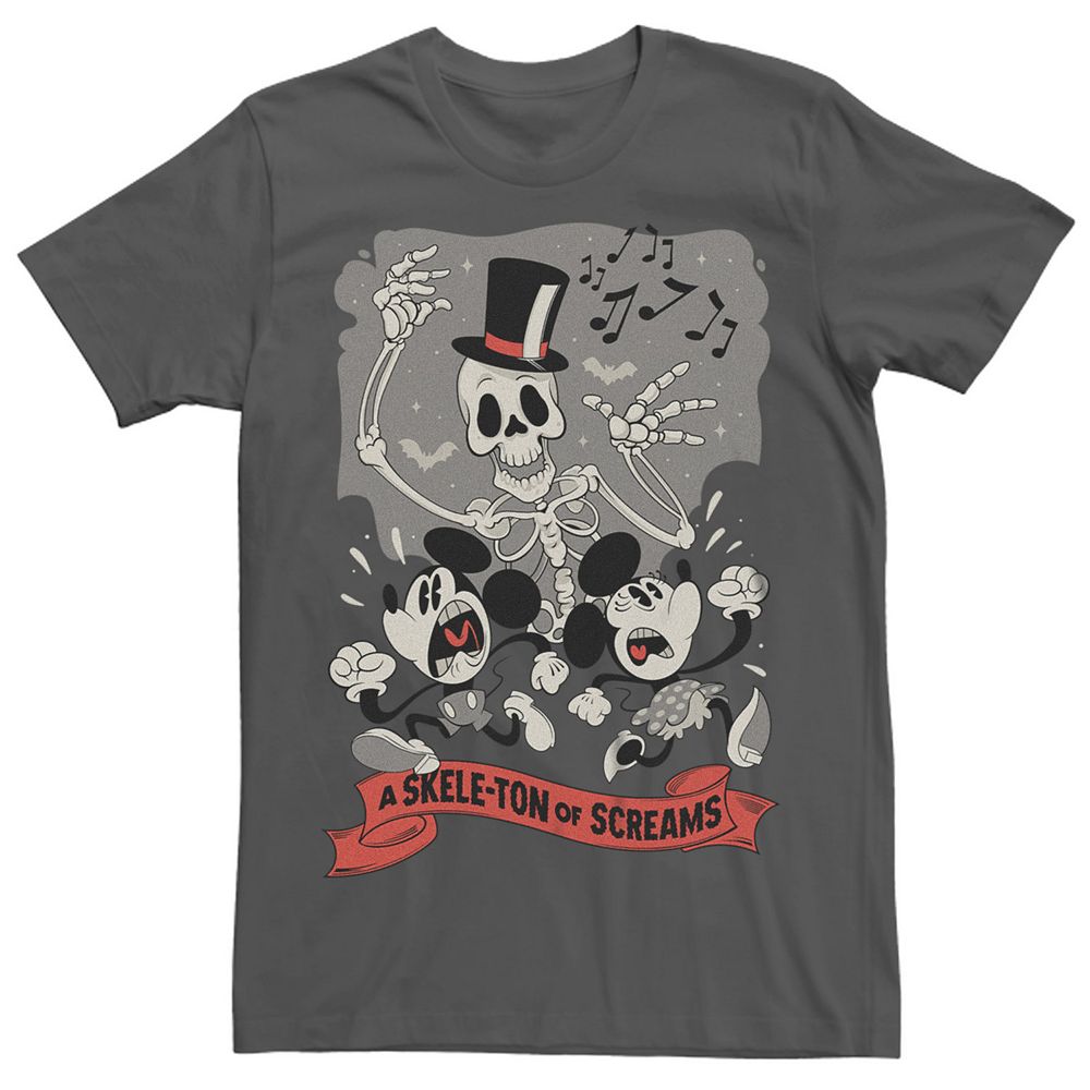Disney's Mickey Mouse Men's Classic Halloween Minnie Mouse A Skeleton ...