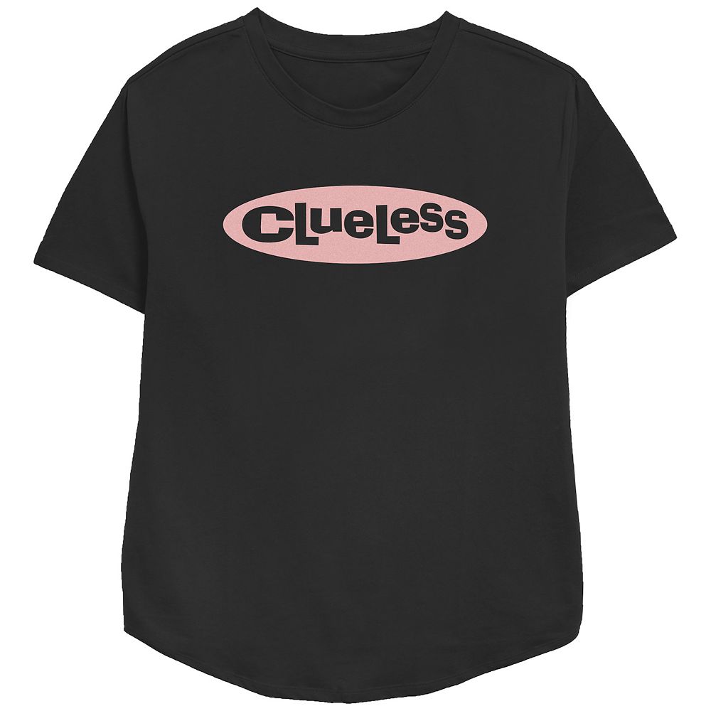 Women's Clueless Simple Movie Logo Relaxed Fit Graphic Tee