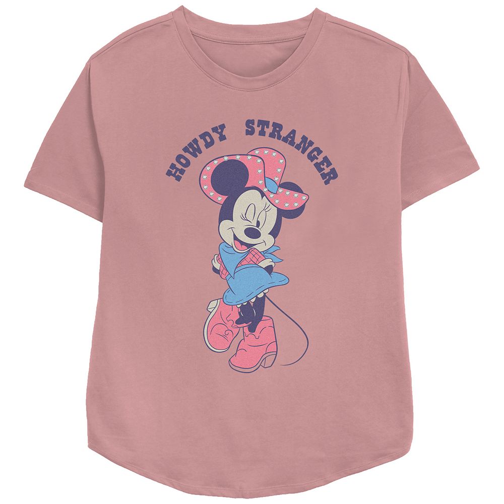 Disney's Minnie Mouse Women's Howdy Stranger Cowgirl Relaxed Fit ...
