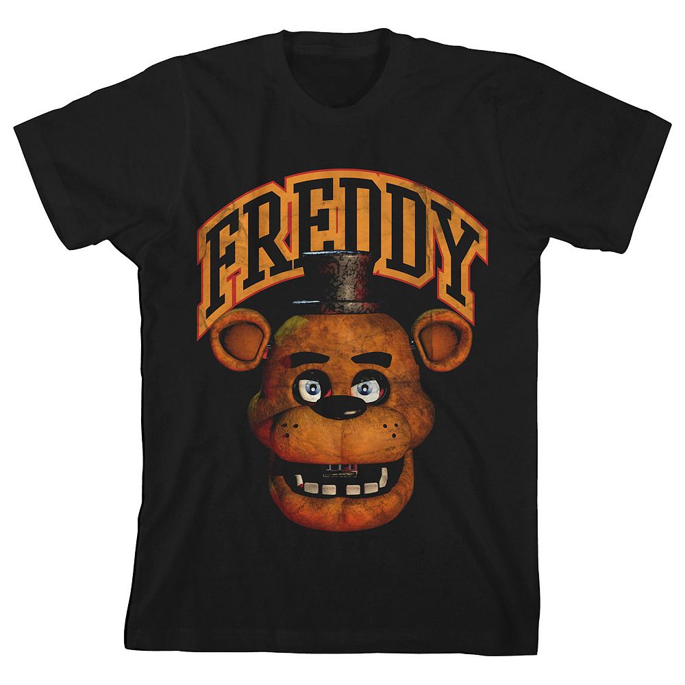 Boys 8-20 Five Nights At Freddy's Freddy Letter Block Short Sleeve ...