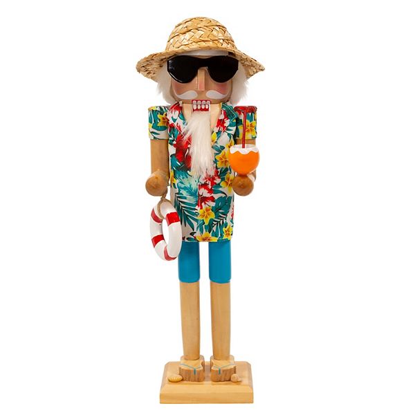 Kurt Adler Beach Santa Nutcracker