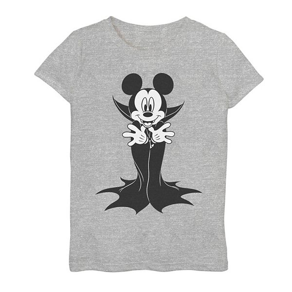 Girls Mickey Mouse In Vampire Costume Graphic Tee