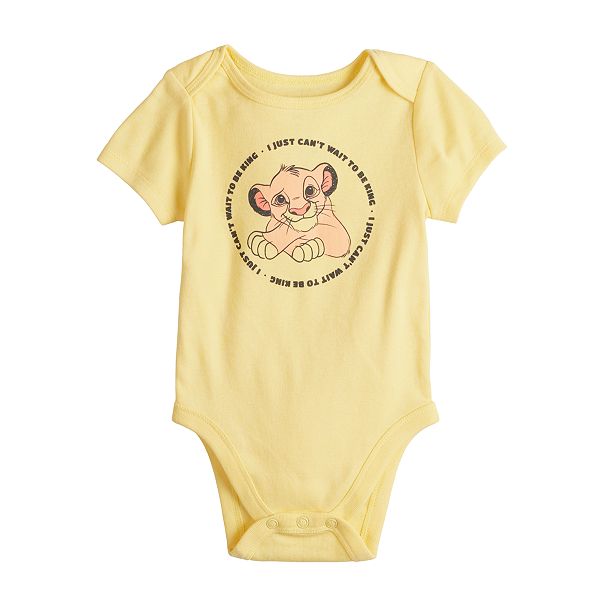 Disney's The Lion King Simba "I Just Can't Wait to be King" Baby Boy ...