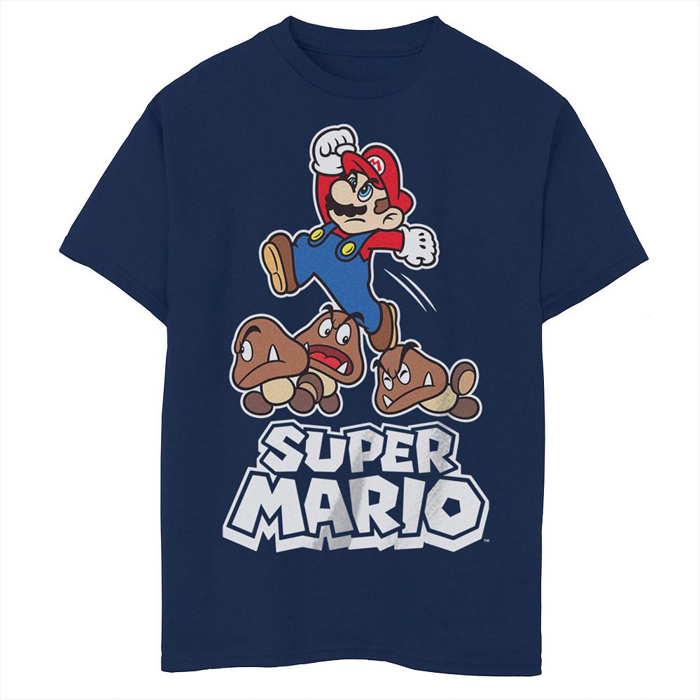 Boys 6-20 Super Mario Goomba Jump Graphic Tee