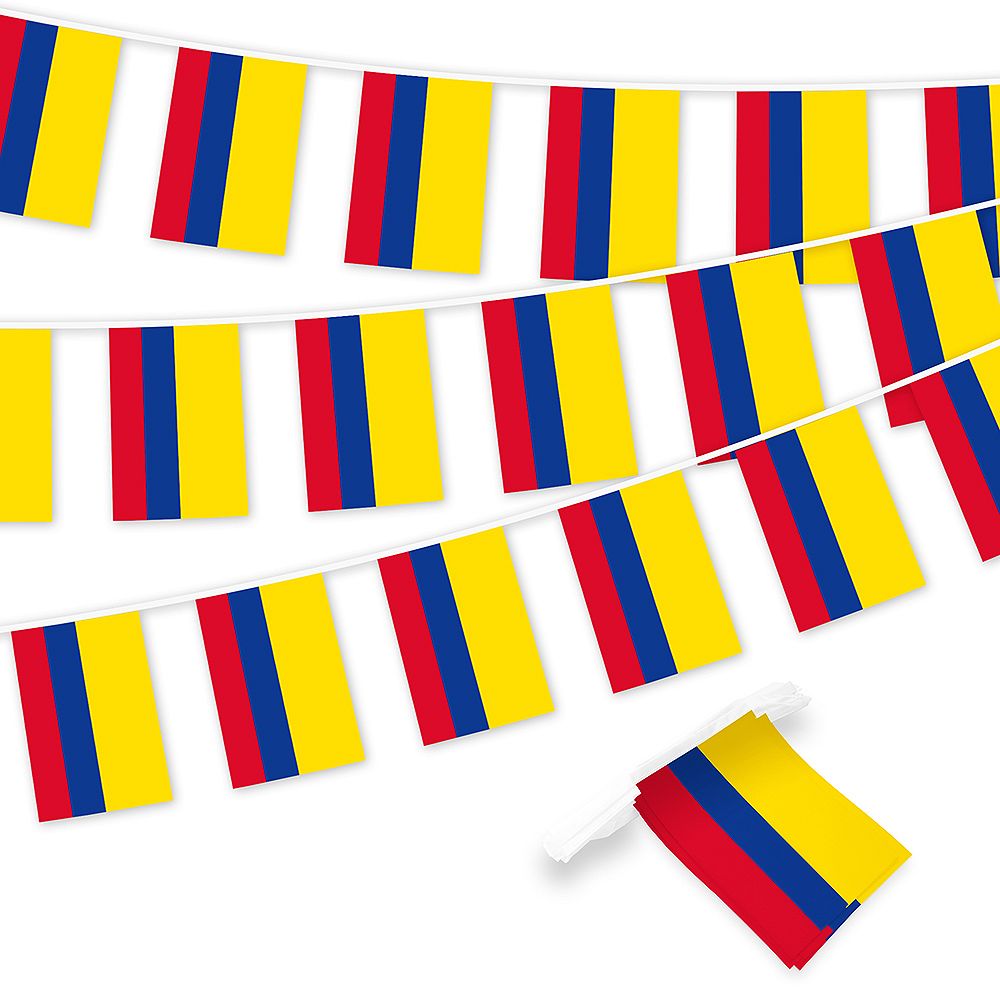 G128 Colombia 150D String Flag