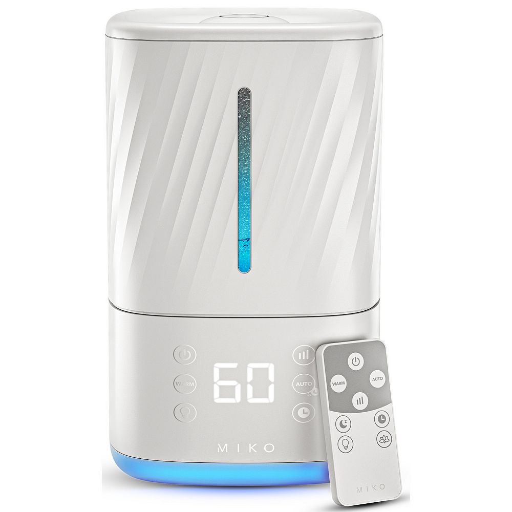 Miko Ultrasonic Humidifier with Cool and Warm Mist