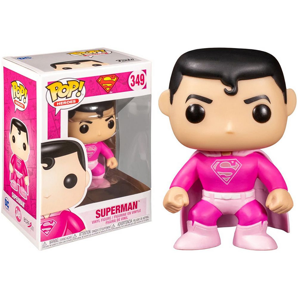 Funko Pop! Vinyl Figure - Superman - Breast Cancer Awareness #349