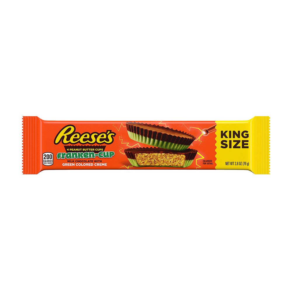 Halloween Reese's Franken-Cup Peanut Butter Cups - King Size