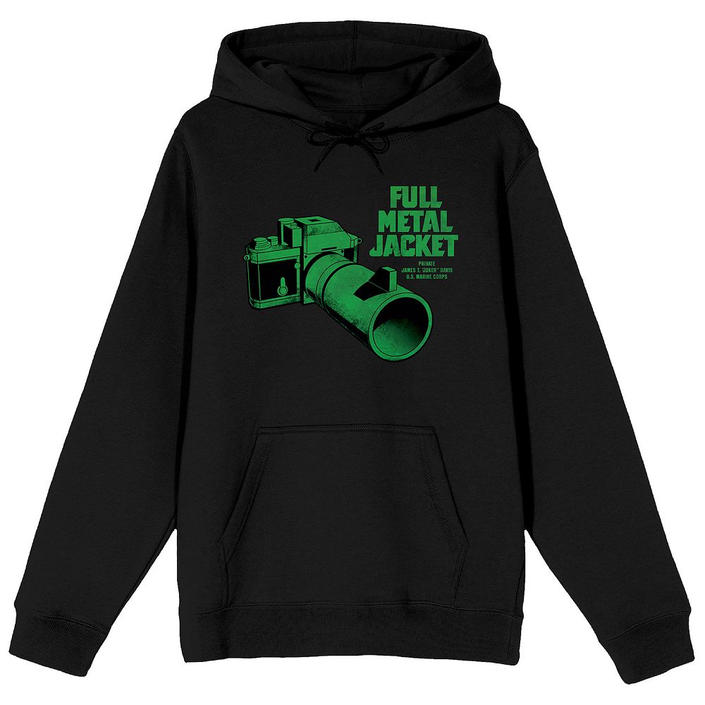 Men's Full Metal Jacket Camera Graphic Hoodie