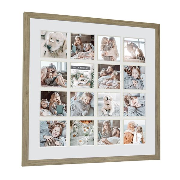 Belle Maison 16-Opening Matted Collage Frame