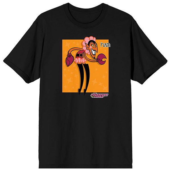 Men's Powerpuff Girls Him Box Art Graphic Tee