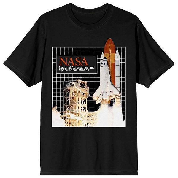 Men's NASA Space Shuttle Launch Graphic Tee
