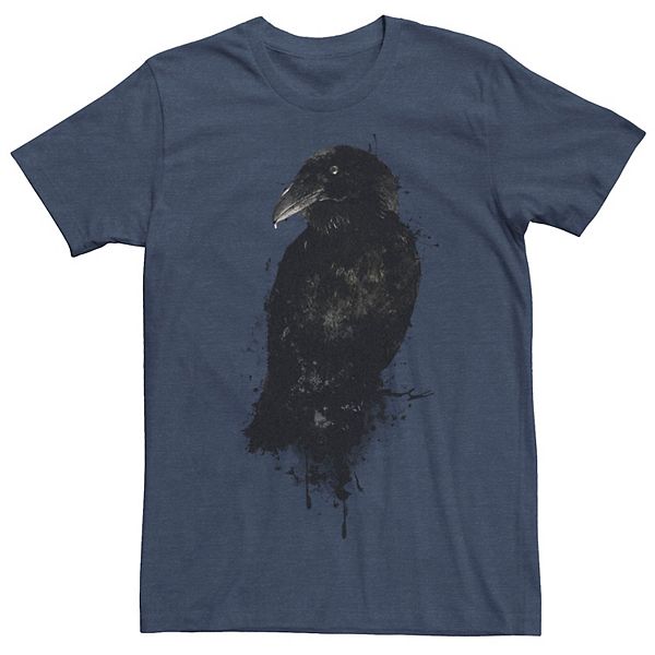 Men's Raven Splatter Paint Graphic Tee