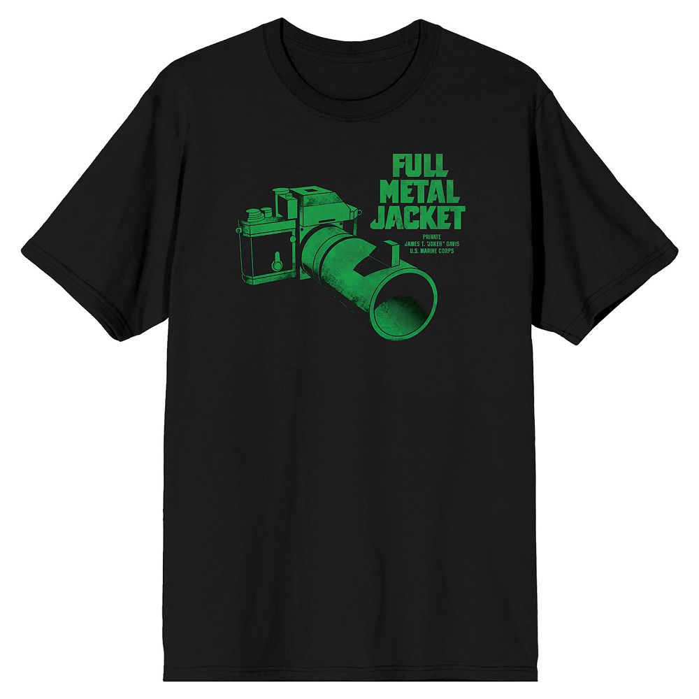Men's Full Metal Jacket Camera Graphic Tee