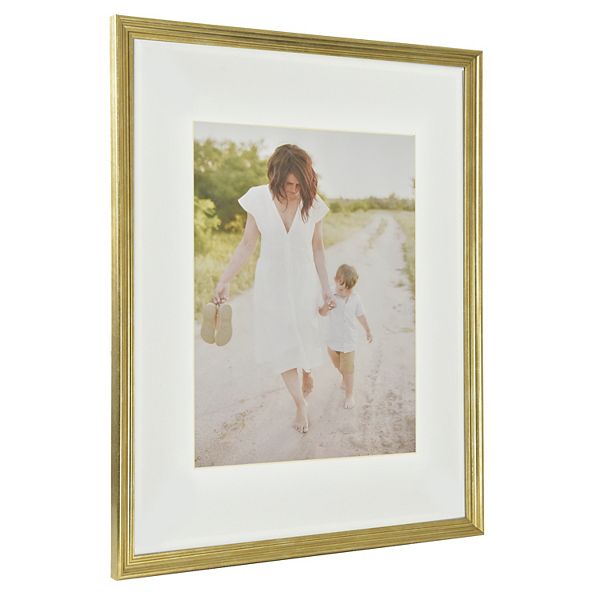 Belle Maison Gold Tone 16" x 20" Portrait Frame