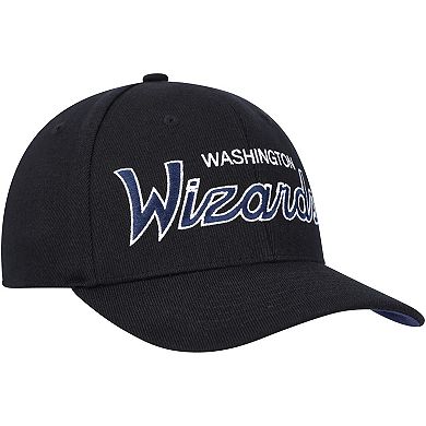 Men's Mitchell & Ness Black Washington Wizards MVP Team Script 2.0 ...