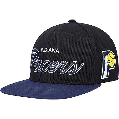 Men's Mitchell & Ness Black Indiana Pacers Hardwood Classics MVP Team ...