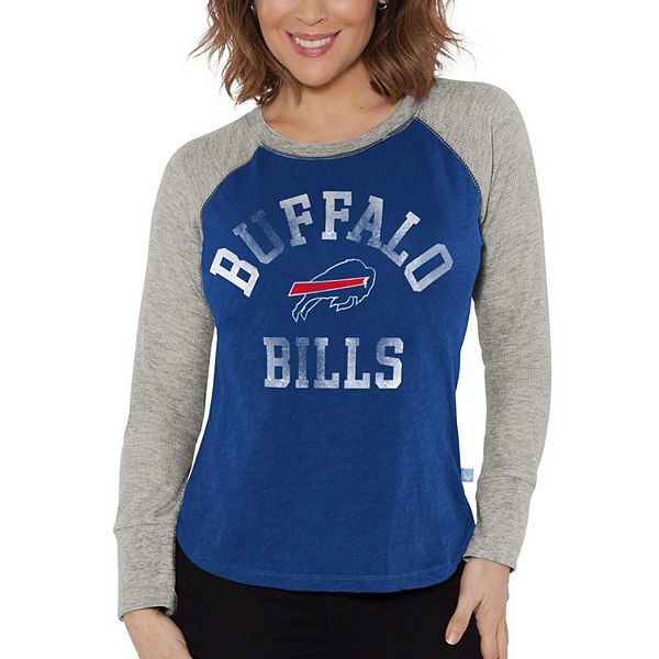 Women's G-III 4Her by Carl Banks Royal/Heather Gray Buffalo Bills ...
