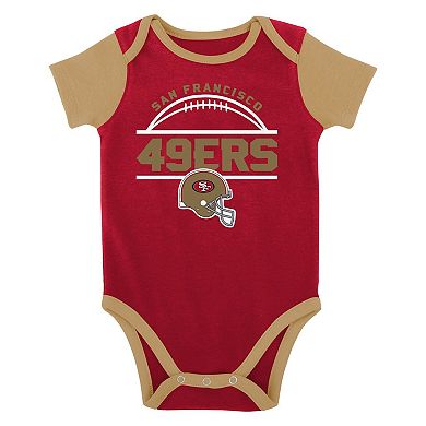 Newborn & Infant Scarlet/Gold San Francisco 49ers Home Field Advantage ...