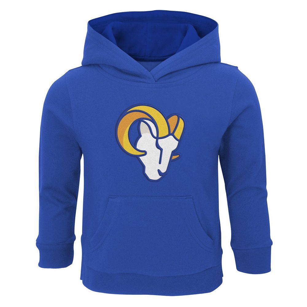 Toddler Royal Los Angeles Rams Prime Pullover Hoodie