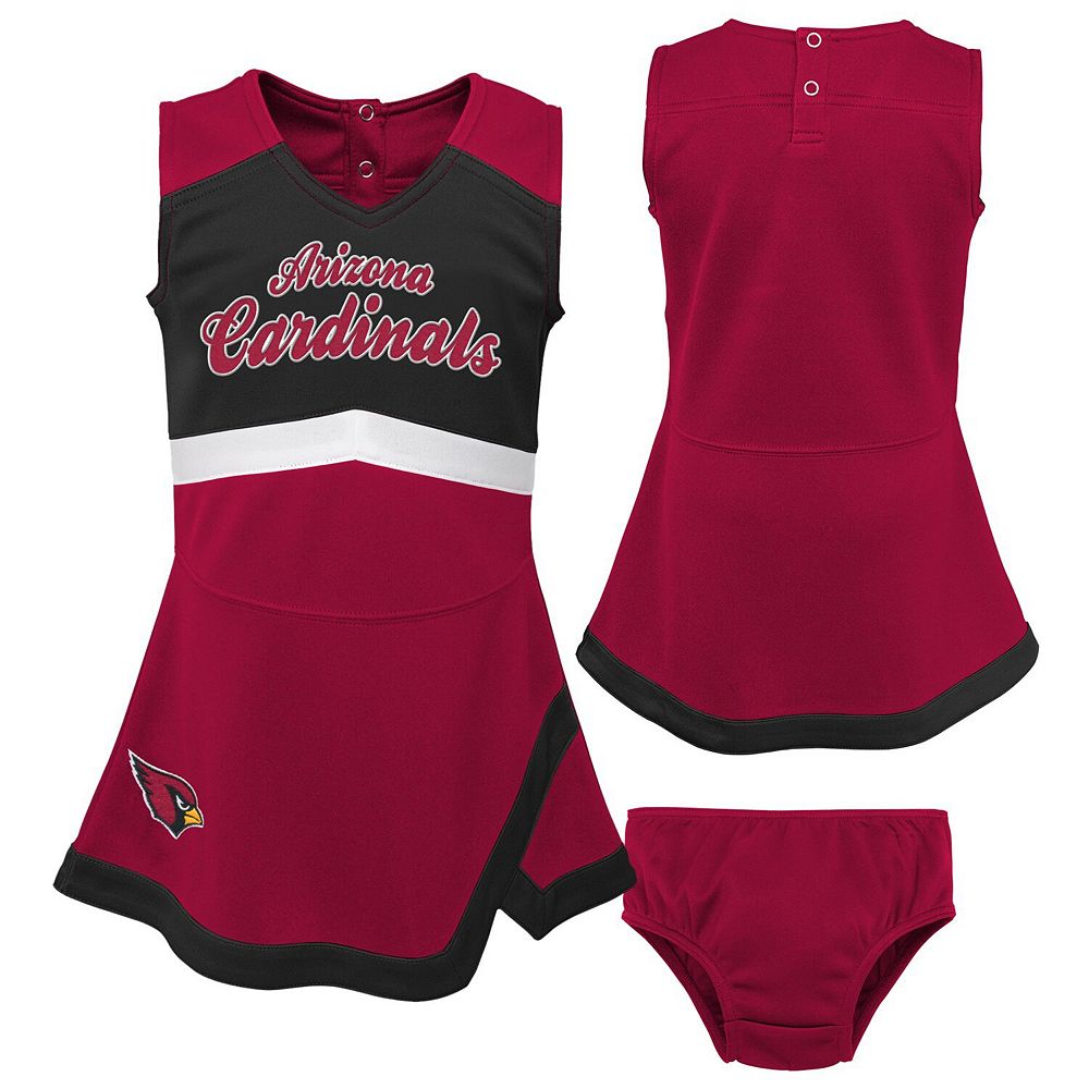 Girls Preschool Cardinal Arizona Cardinals Two-Piece Cheer Captain ...