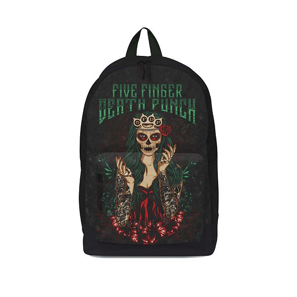 Five Finger Death Punch Backpack - Dotd Green