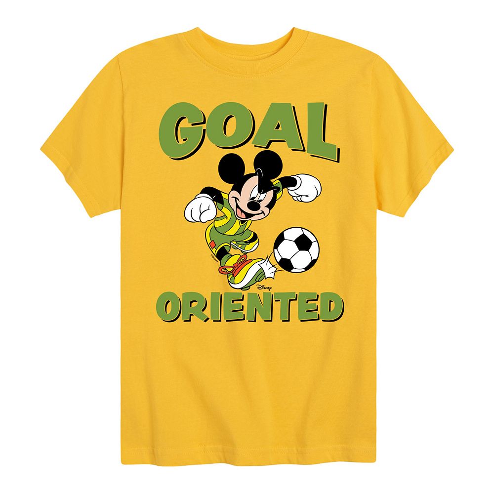Disney’s Mickey Mouse & Friends Boys 8-20 Goal Oriented Soccer Graphic Tee