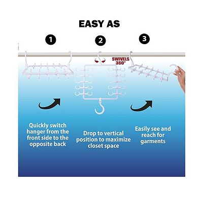 2 Pack Hanger Tank Top Closet Storage Organizers